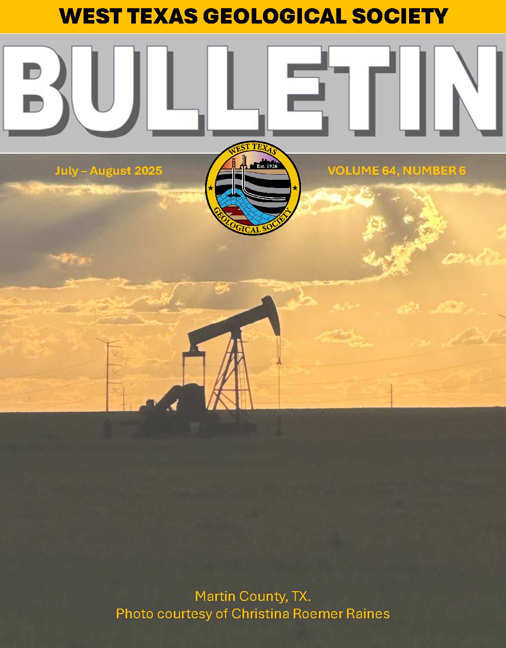 Bulletins | West Texas Geological Society